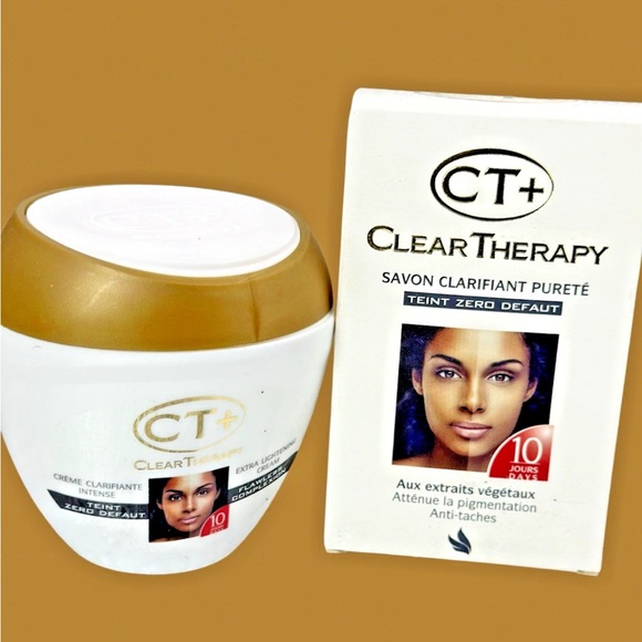 clear therapy | Skincare | Clear Therapy Acne Blemish Cream Gold White ...
